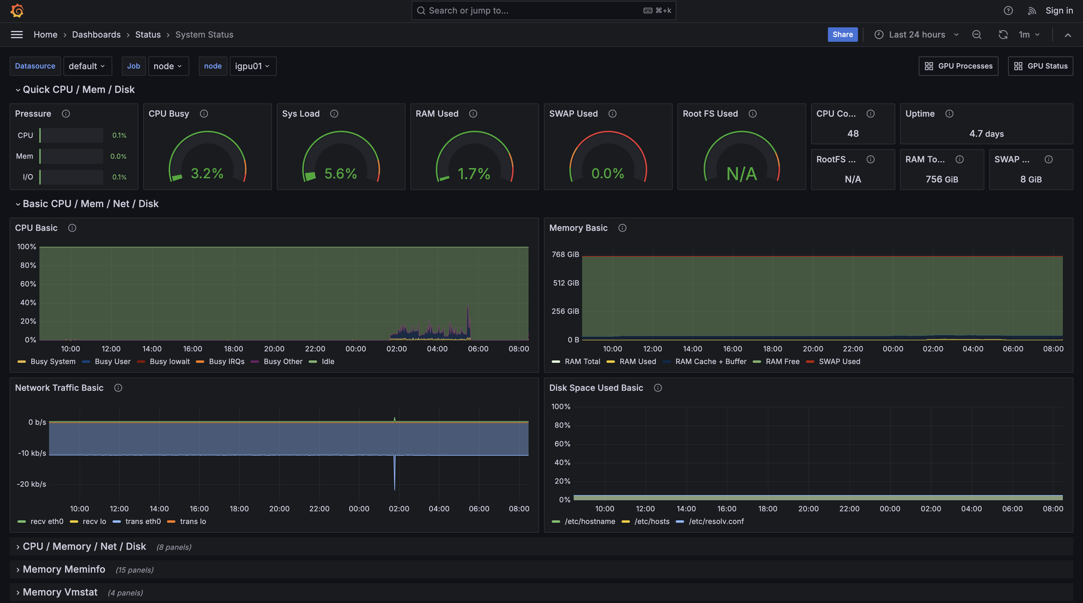 GPU Monitoring | OMUI Server User Guide